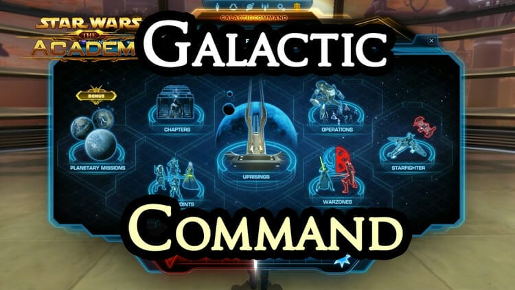 SWTOR Galactic Command Guide