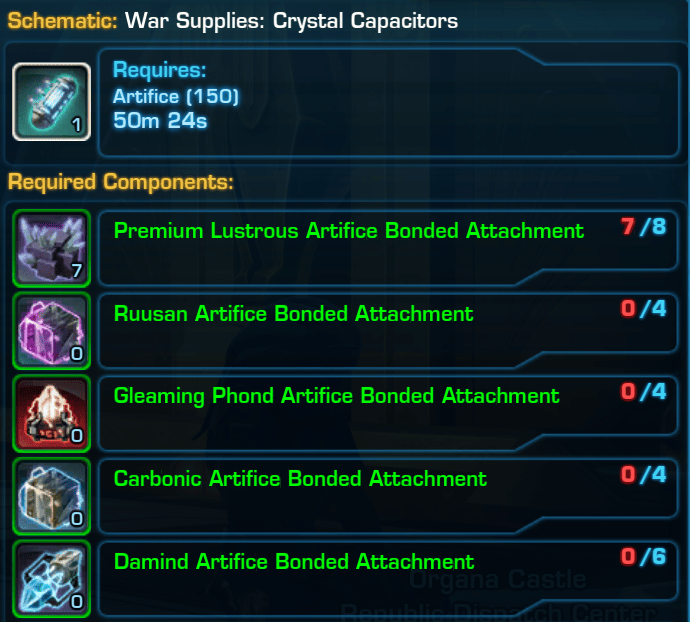 Crafting for Conquest